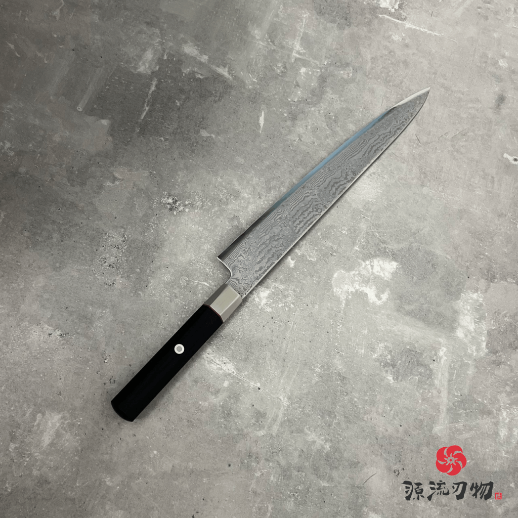 三昧 Hybrid Splash 墨流系列 33層VG10鋼 筋引 270mm | 源流刃物